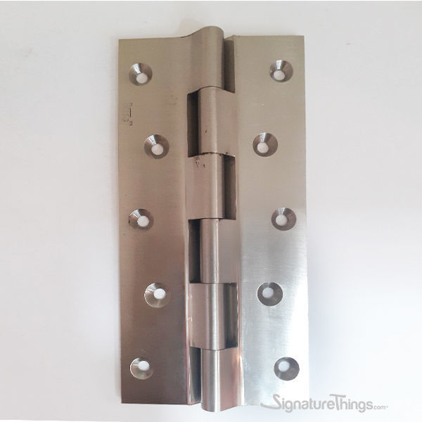 Signaturethings Modern Brass Door Hinges 6 Inch